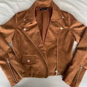 Talula | Jackets & Coats | Aritzia Brown Suede Jacket | Poshmark